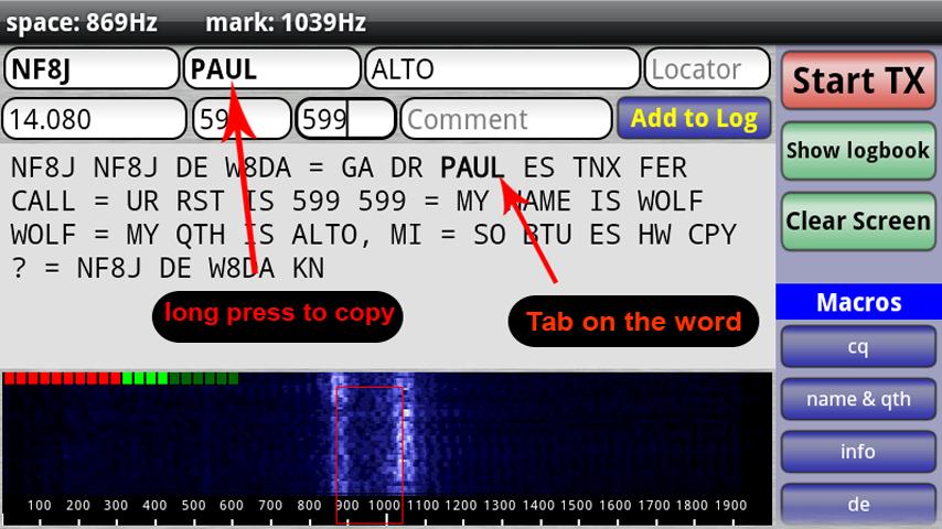 DroidRTTY is an application to decode and encode RTTY | IV3VJH AMATEUR ...